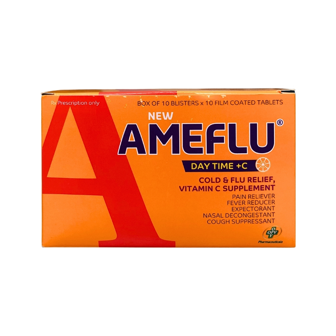 Thuốc Ameflu Day Time + C (500mg) - Điều trị cảm lạnh, cảm cúm ...