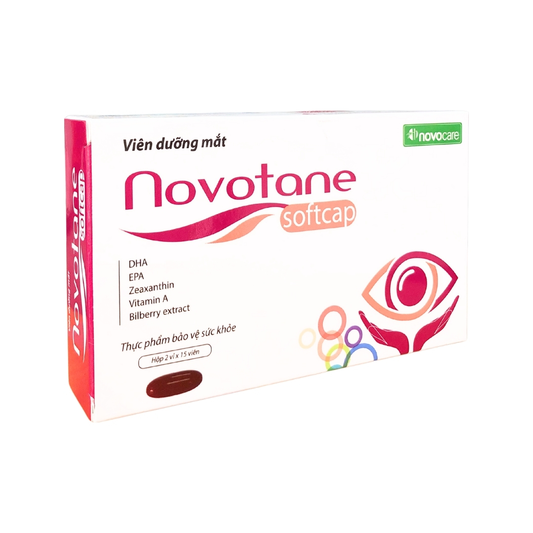 Novotane Softcap – Bổ sung dưỡng chất giúp giảm khô, mỏi mắt, mờ mắt ...