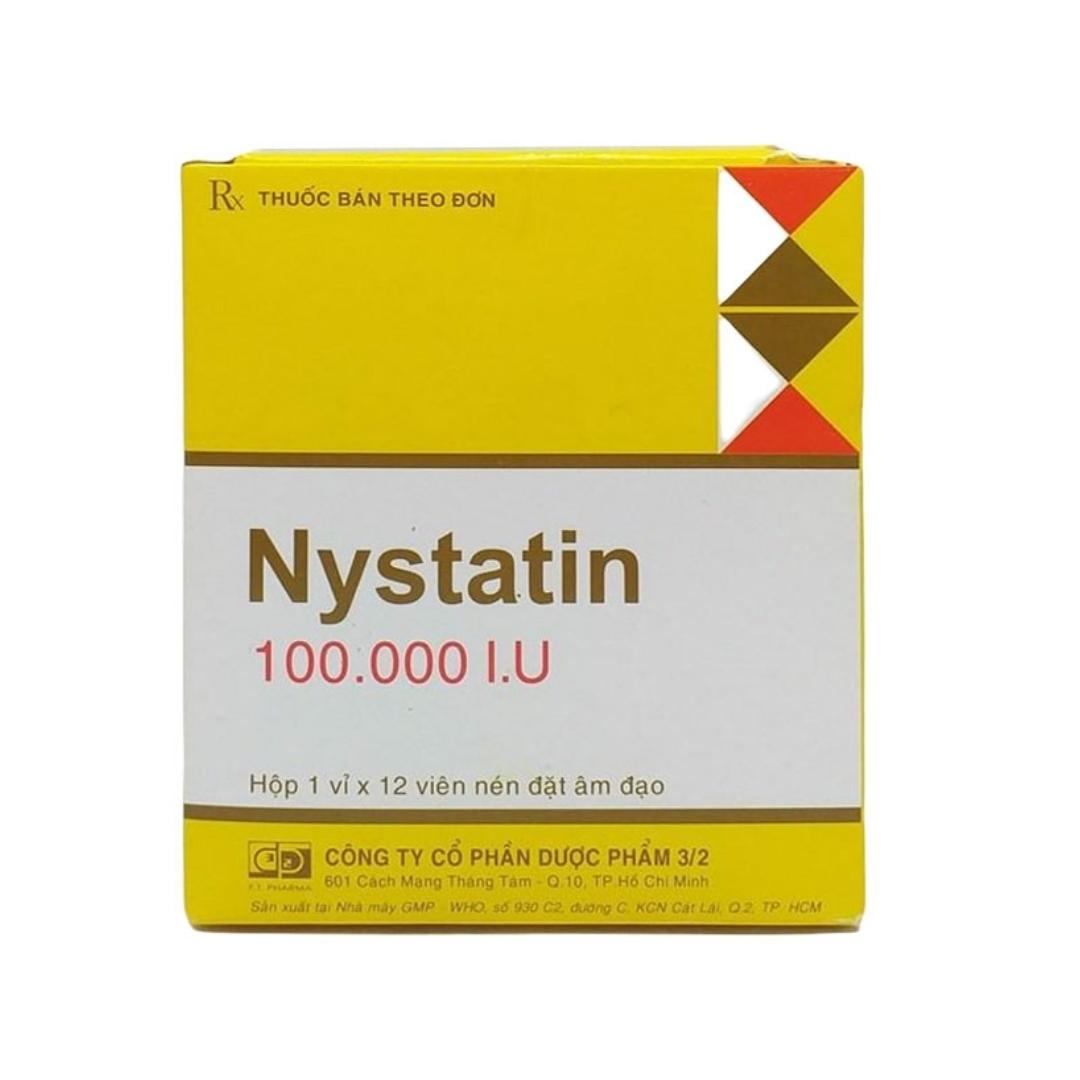 Nystatin 100000 IU - Viên đặt âm đạo - Pharmart.vn