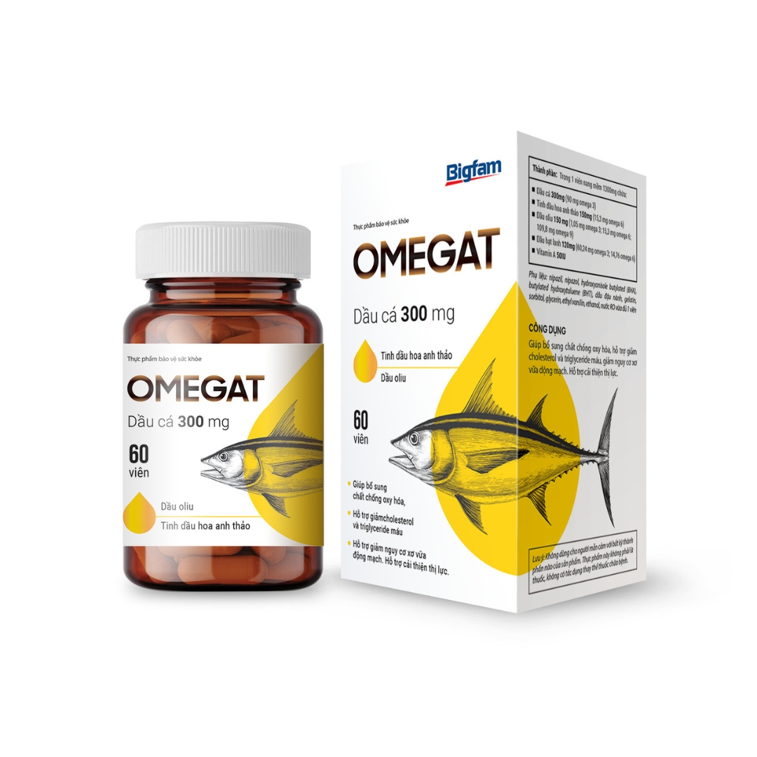 Omegat - Hạn chế lão hoá mắt - Pharmart.vn