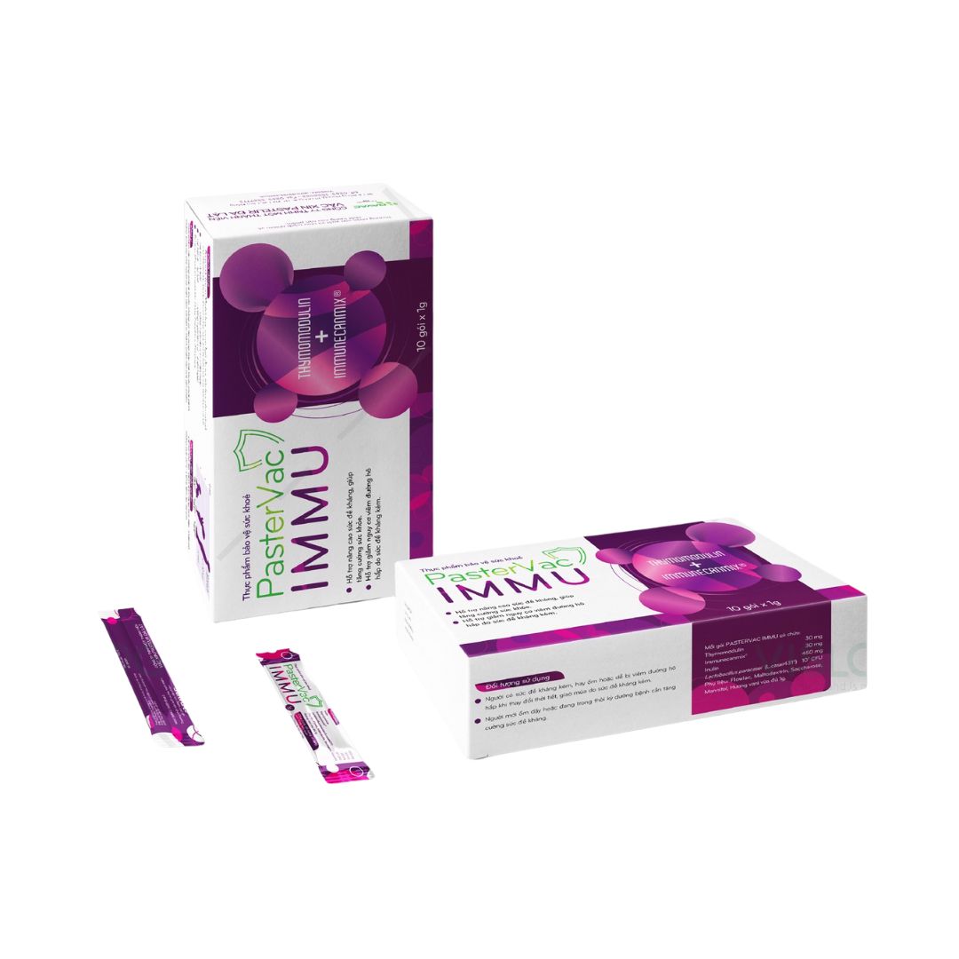 PasterVac IMMU - Tăng cường sức đề kháng hệ hô hấp - Pharmart.vn