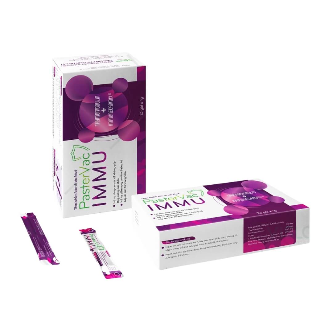PasterVac IMMU - Tăng cường sức đề kháng hệ hô hấp - Pharmart.vn