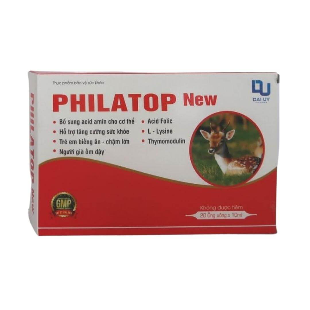 Philatop new ống thủy tinh - Tăng cường miễn dịch - Pharmart.vn