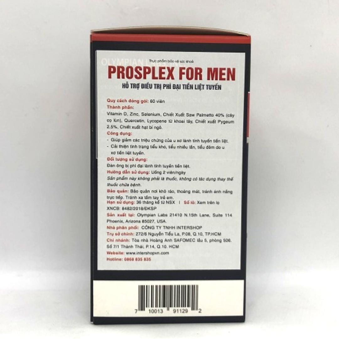 Prosplex For Men (60v) - Tốt cho tuyến tiền liệt - Pharmart.vn