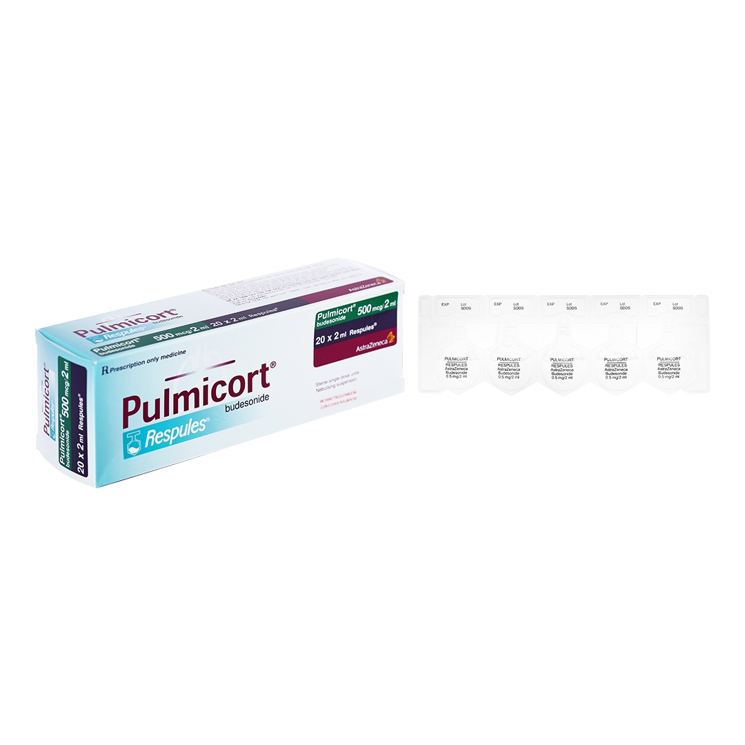 Pulmicort Respules 500mcg/2ml - Điều trị hen phế quản - Pharmart.vn