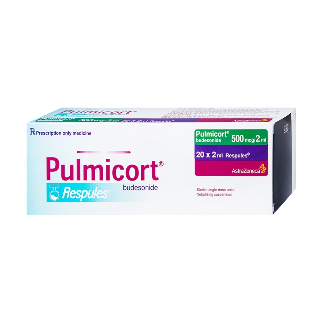 Pulmicort Respules 500mcg/2ml - Điều trị hen phế quản - Pharmart.vn