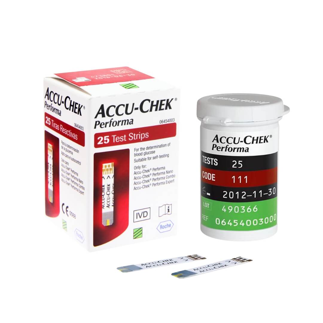 Que Thử Đường Huyết Accu Chek Performa (25 que) chính hãng - Pharmart.vn