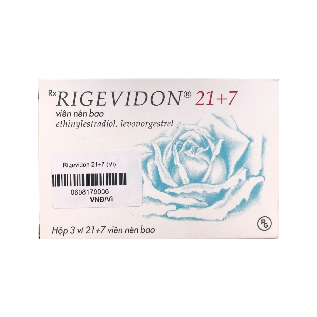 Thuốc Rigevidon 21+7 - Tránh thai hằng ngày - Pharmart.vn