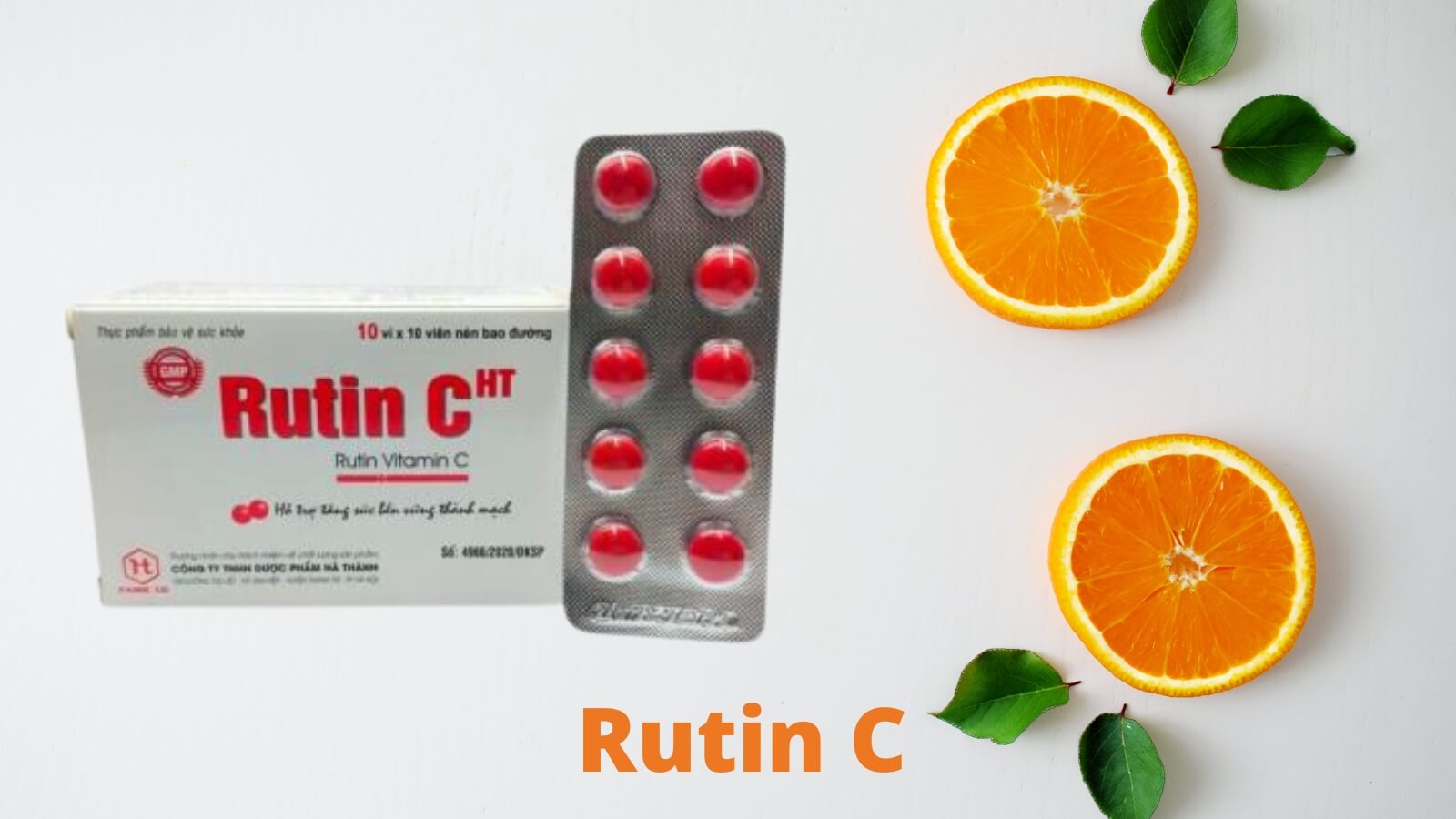 Rutin C - Giúp bền vững thành mạch máu - Pharmart.vn