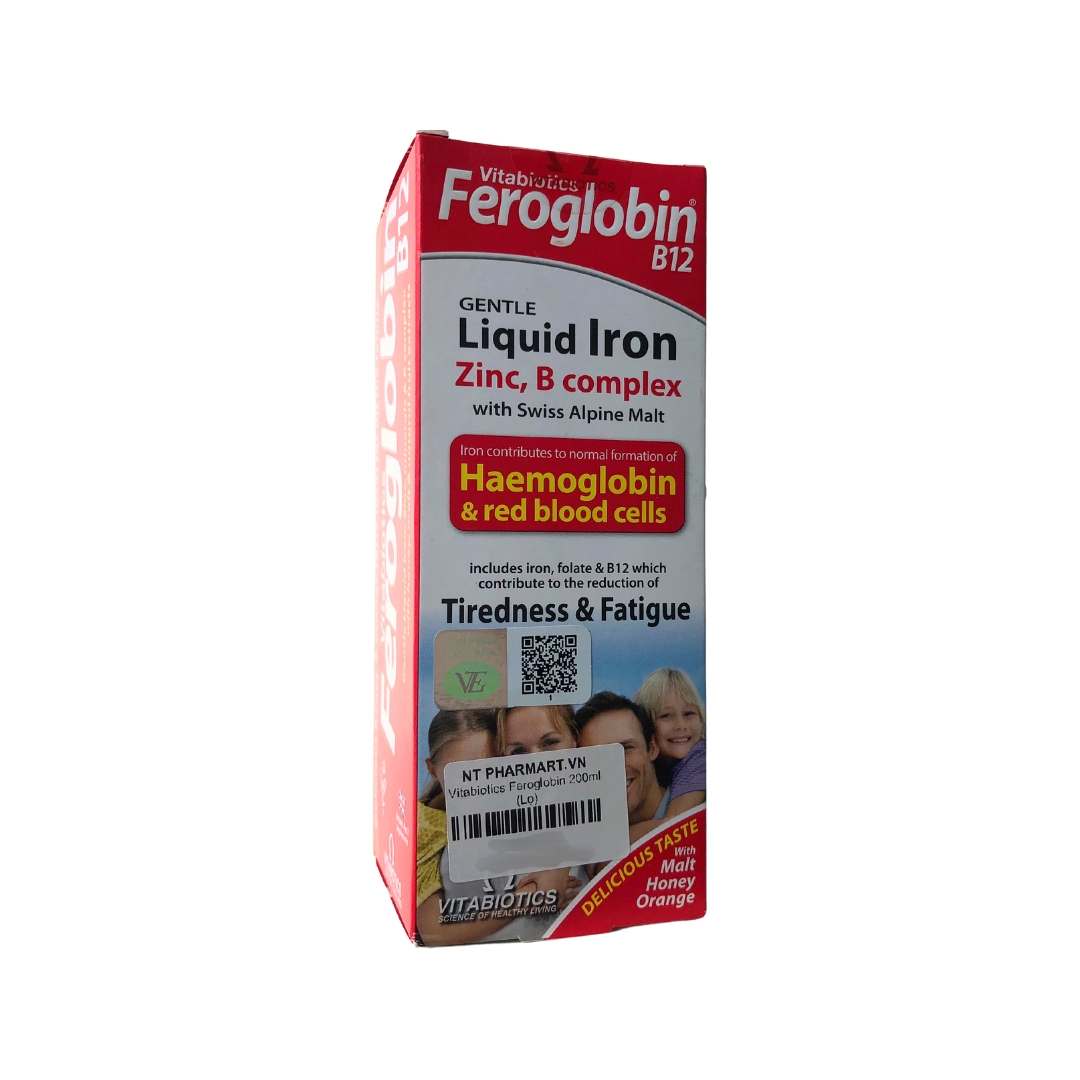 Siro Feroglobin B12 Liquid (Vitabiotics) - Hỗ trợ tạo máu, giảm mệt mỏi ...