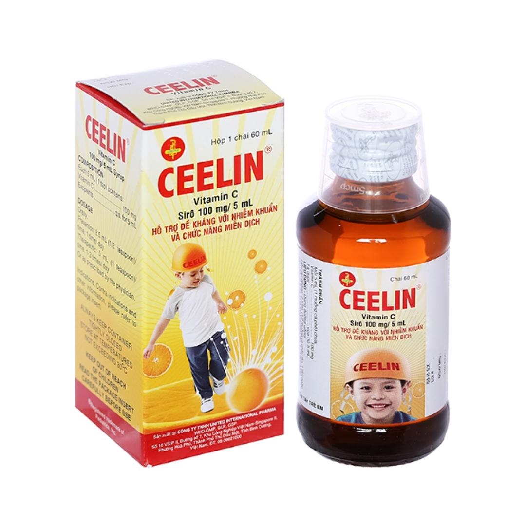 Siro Ceelin Lọ 60ml - Bổ sung vitamin C, tăng cường miễn dịch - Pharmart.vn