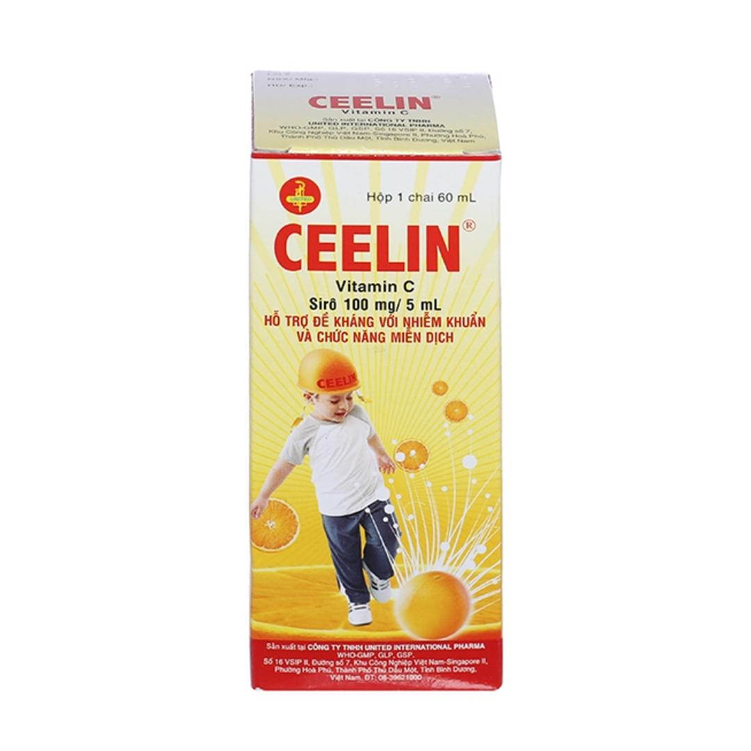 Siro Ceelin Lọ 60ml - Bổ sung vitamin C, tăng cường miễn dịch - Pharmart.vn