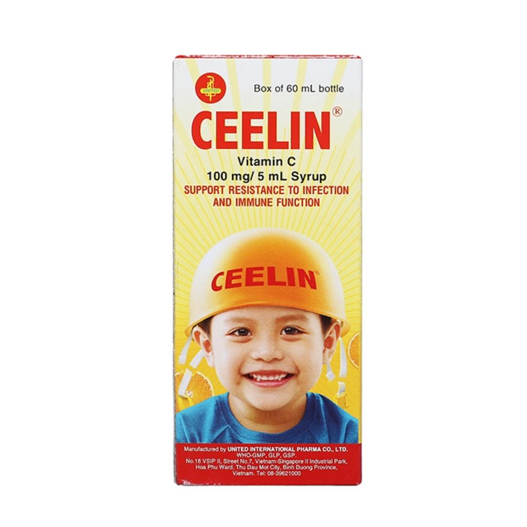 Siro Ceelin Lọ 60ml - Bổ sung vitamin C, tăng cường miễn dịch - Pharmart.vn