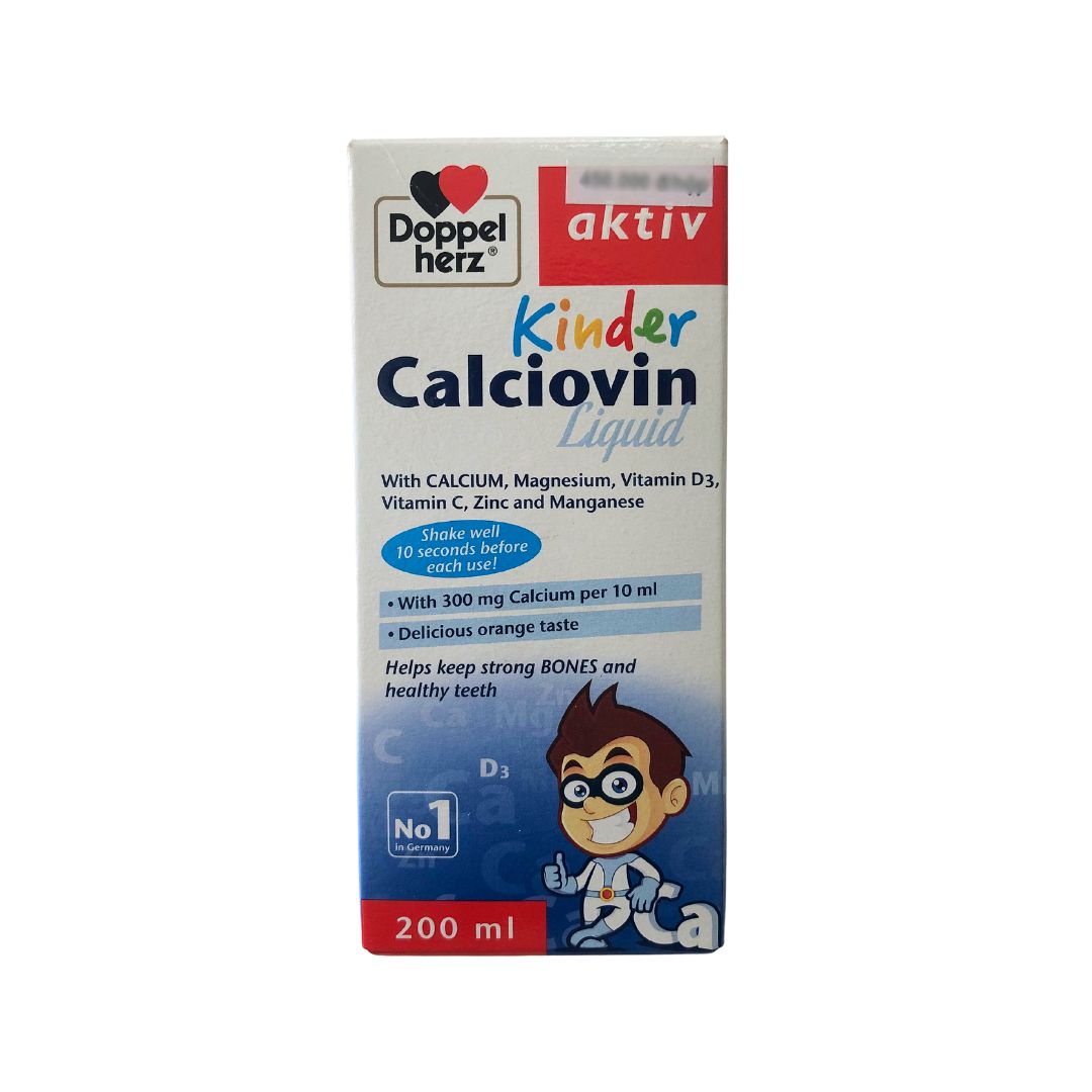 Kinder Calciovin Liquid - Phát triển chiều cao cho bé - Pharmart.vn