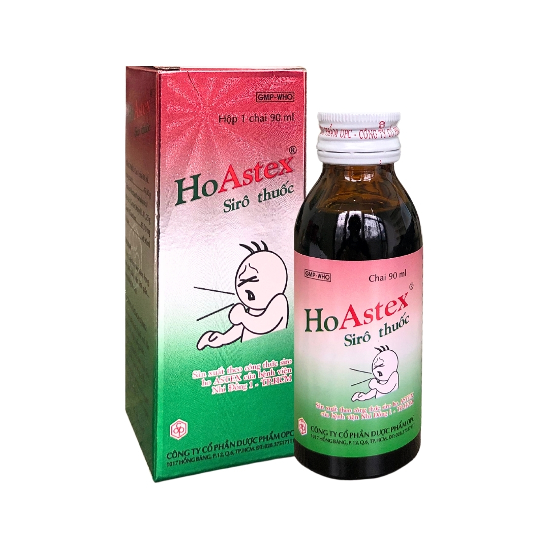Siro HoAstex-Giúp giảm ho,viêm họng - Pharmart.vn