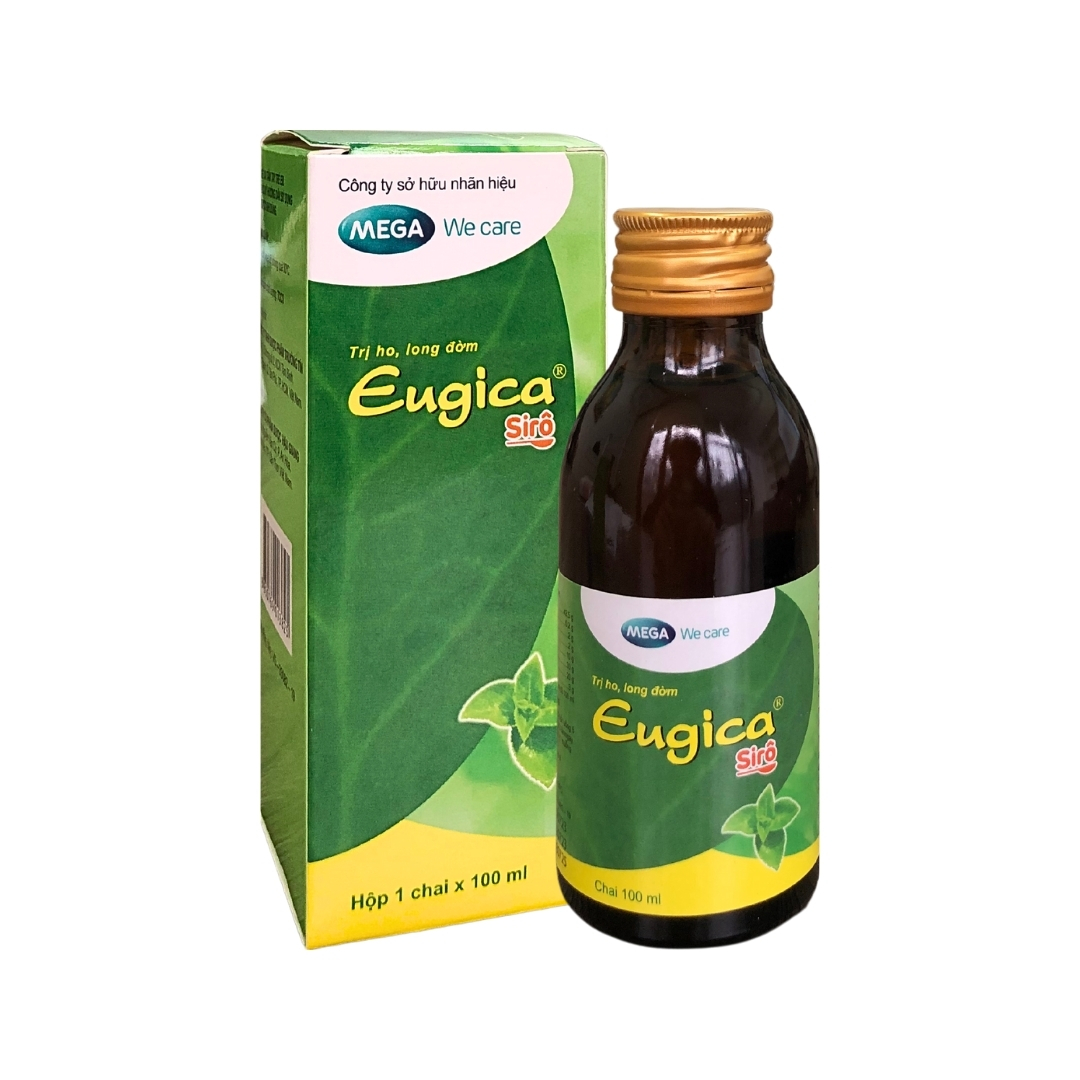 Siro Eugica 100ml-Điều trị ho,long đờm - Pharmart.vn