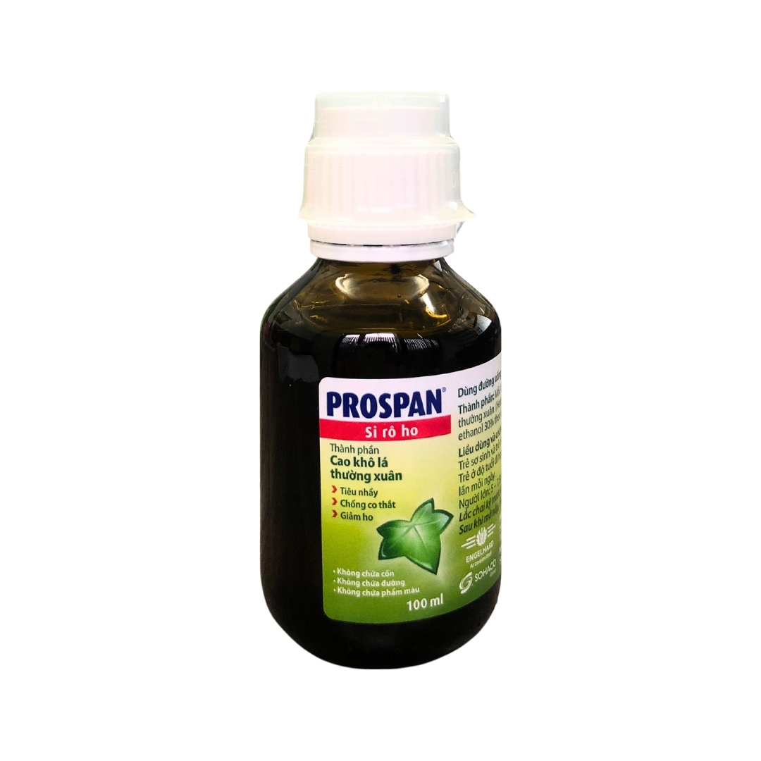 Thuốc Siro ho Prospan 100ml - Trị ho, viêm phế quản - Pharmart.vn