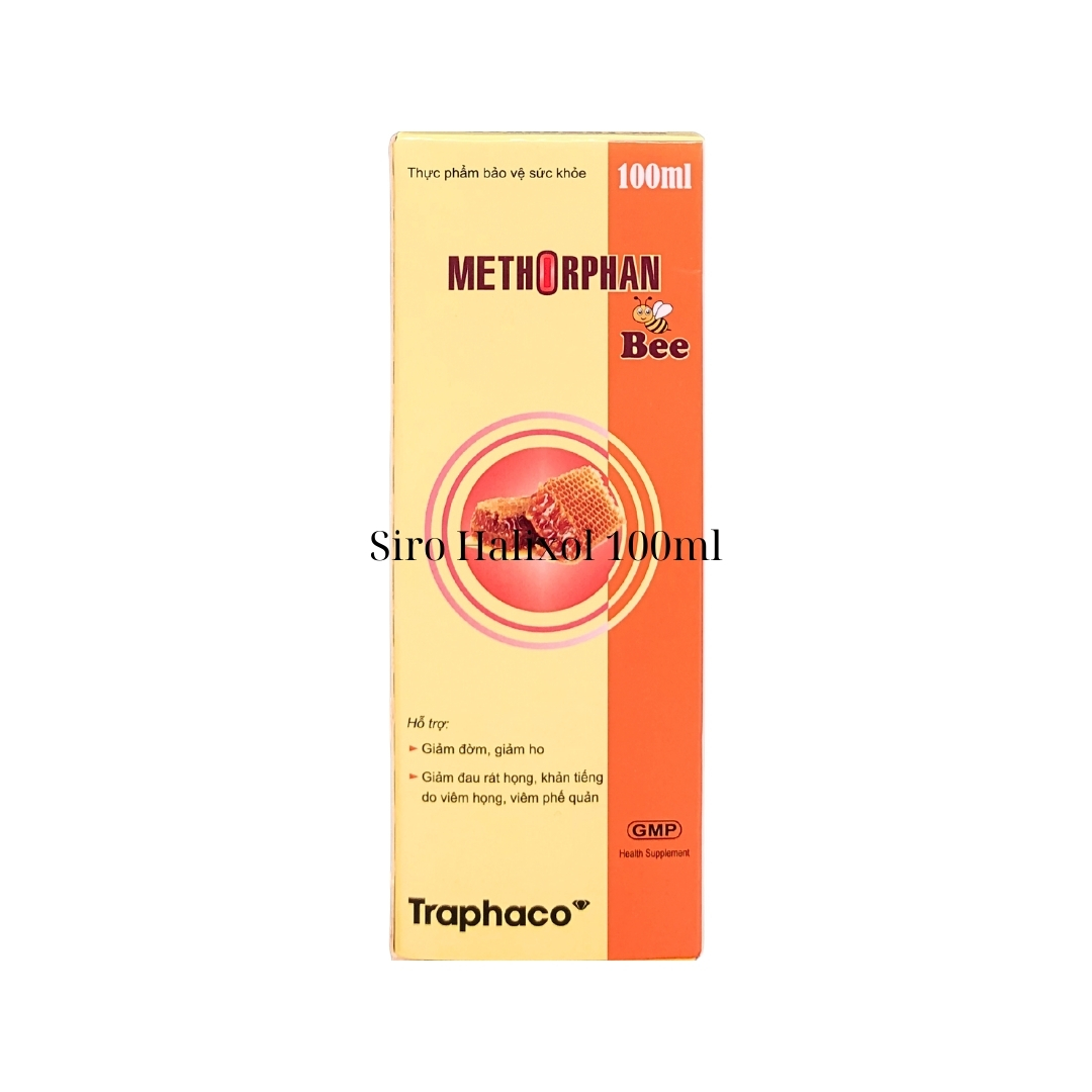 Siro Methorphan Bee - Giảm ho, đau rát họng - Pharmart.vn