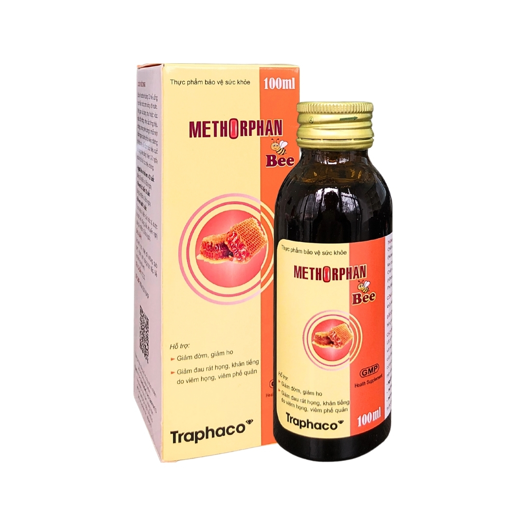 Siro Methorphan Bee - Giảm ho, đau rát họng - Pharmart.vn
