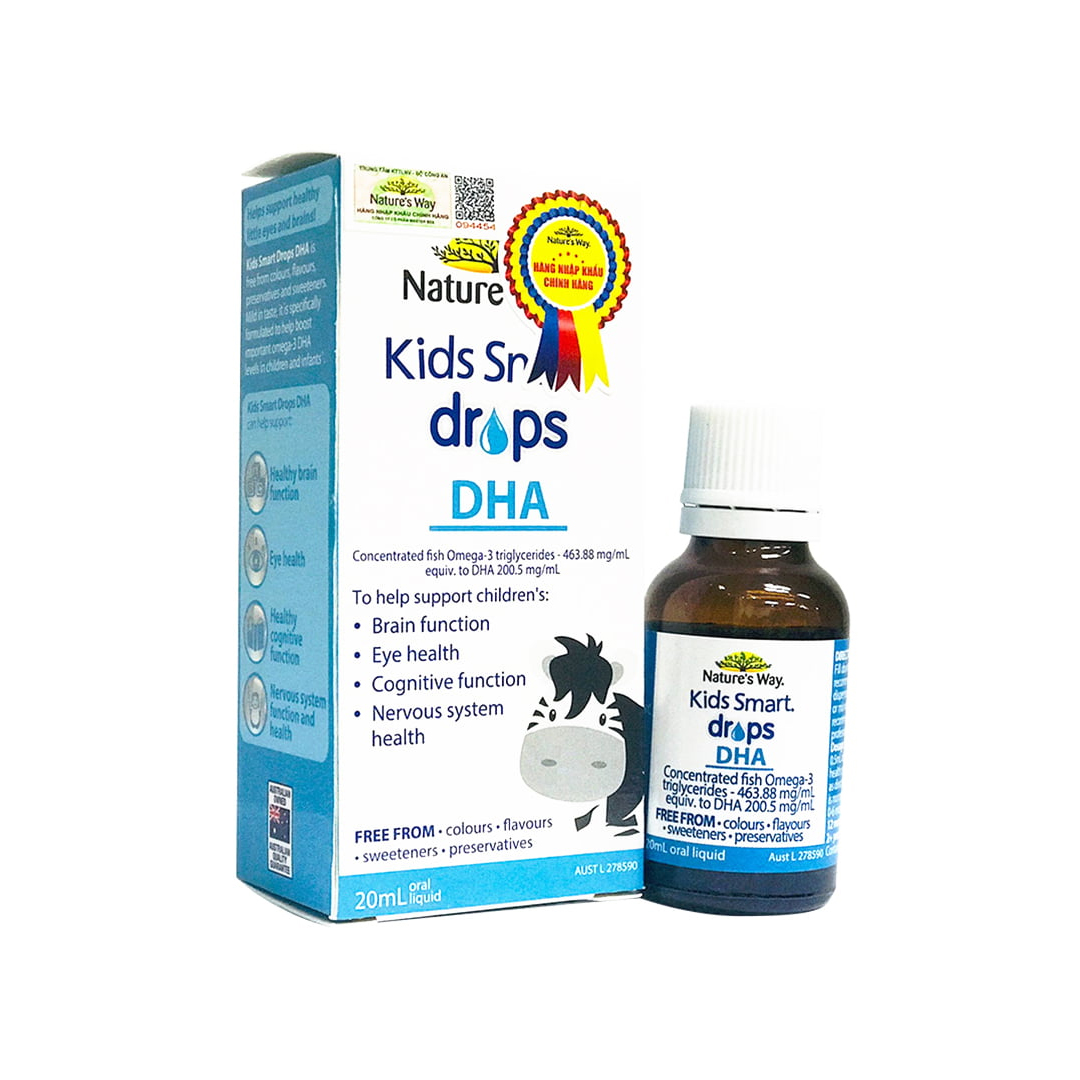 Kids Smart Drops DHA - Bổ sung DHA cho trẻ - Pharmart.vn