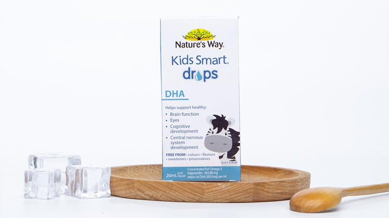 Siro Nature's Way Kids Smart Drops DHA - Bổ sung DHA tinh khiết - Pharmart.vn