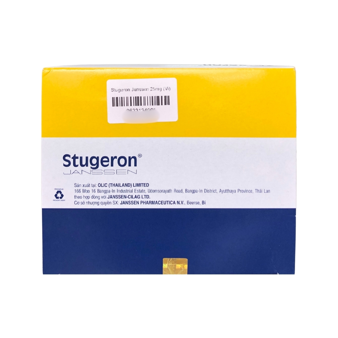 Thuốc Stugeron (25mg) - Điều Trị Rối Loạn Tuần Hoàn Não - Pharmart.vn
