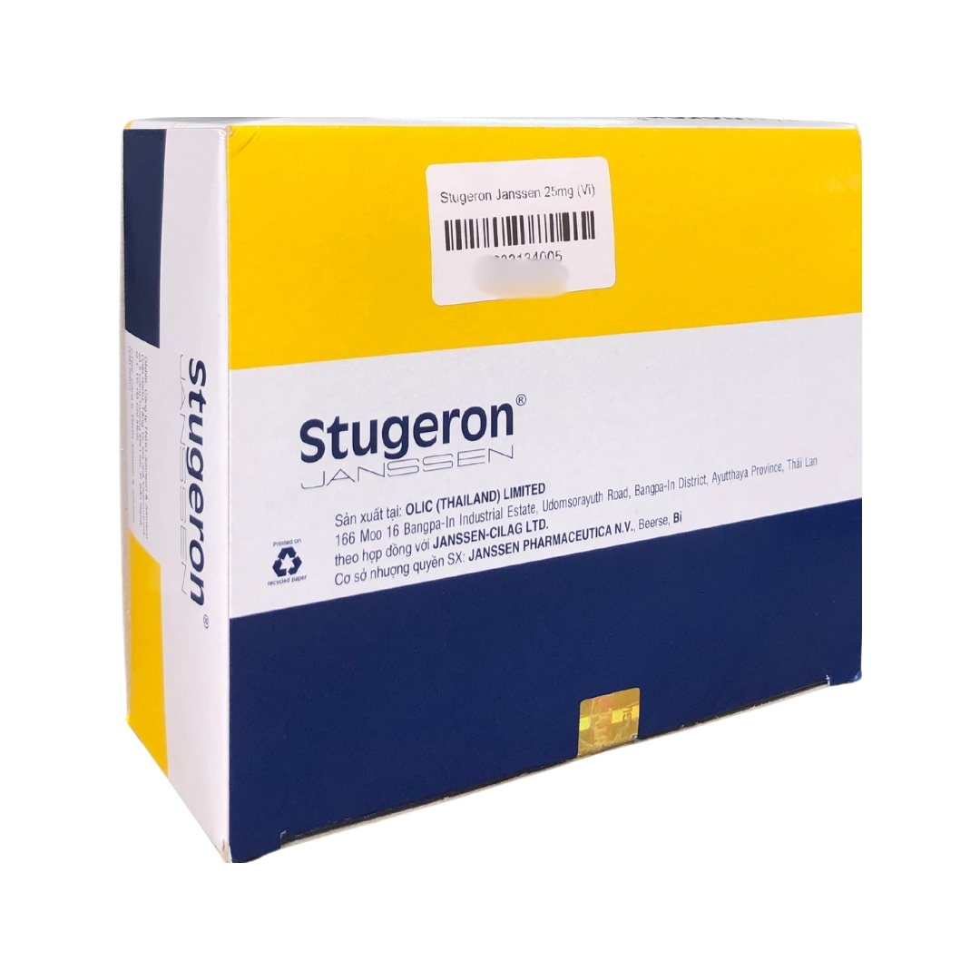Thuốc Stugeron (25mg) - Điều Trị Rối Loạn Tuần Hoàn Não - Pharmart.vn
