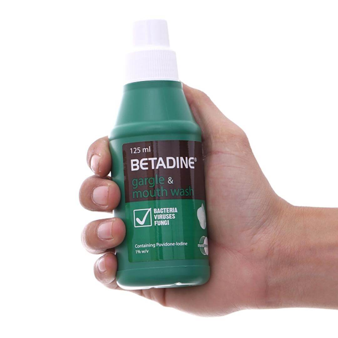 Súc họng Betadine - Hỗ trợ sạch họng - Pharmart.vn