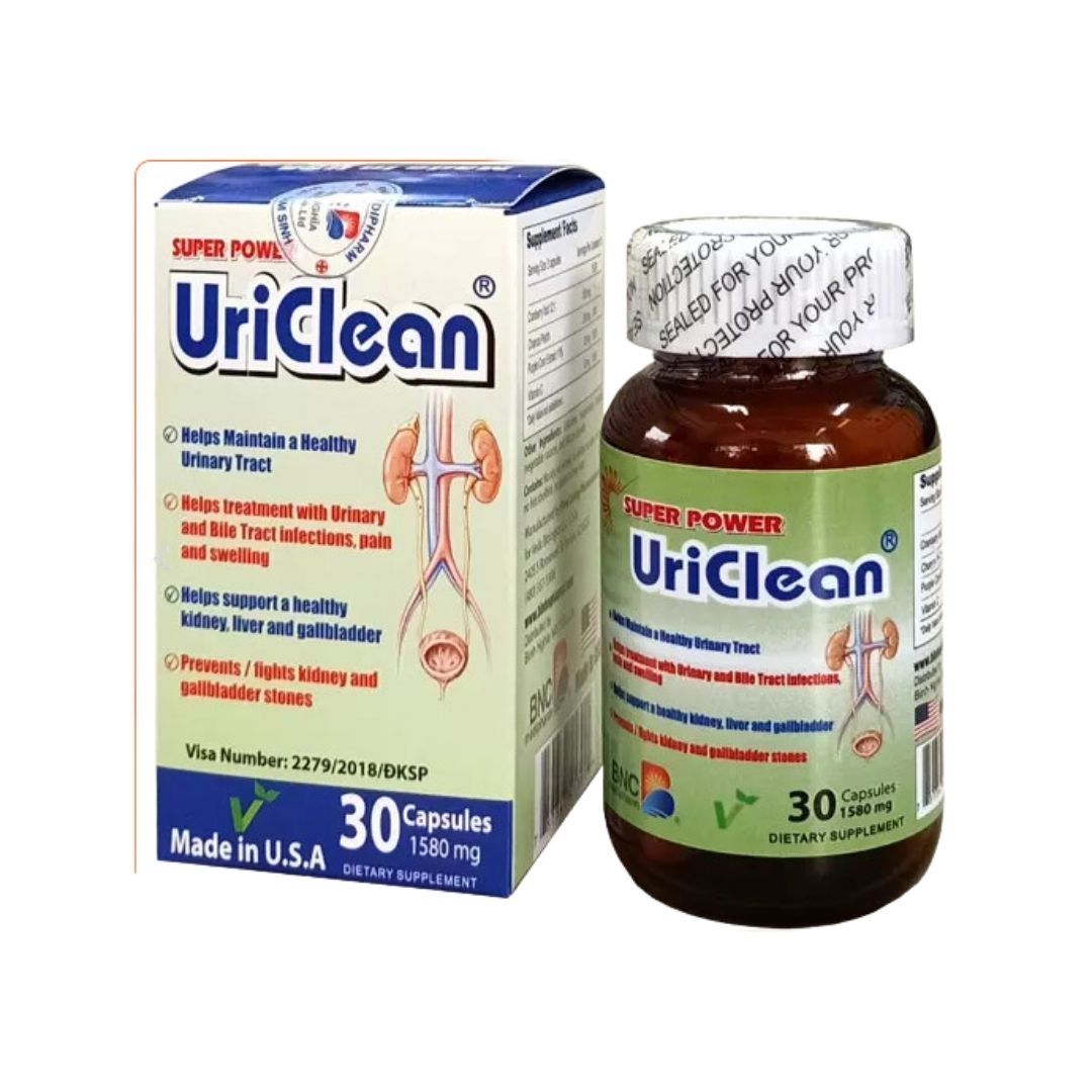 Super Power Uriclean Hỗ trợ tăng cường sức khỏe đường tiết niệu ...