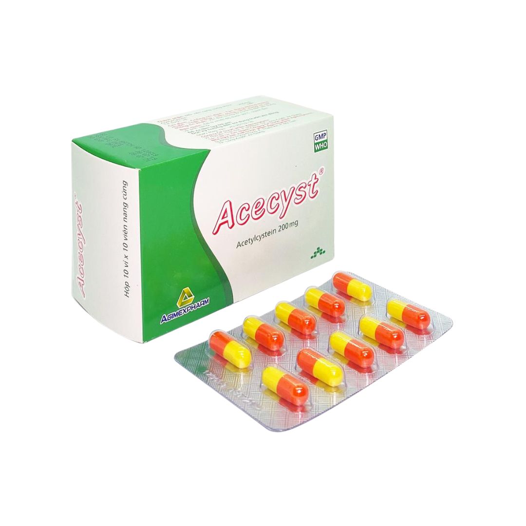 Thuốc Acecyst 200mg - Long đờm,giảm ho - Pharmart.vn