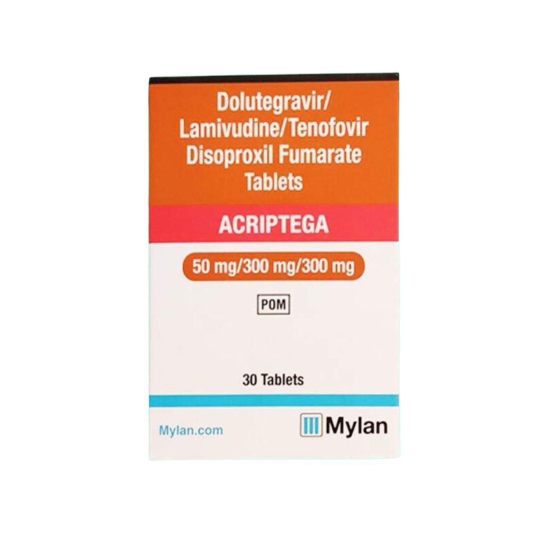 Thuốc Acriptega 50mg/300mg/300mg - Điều trị viêm gan B, HIV - Pharmart.vn