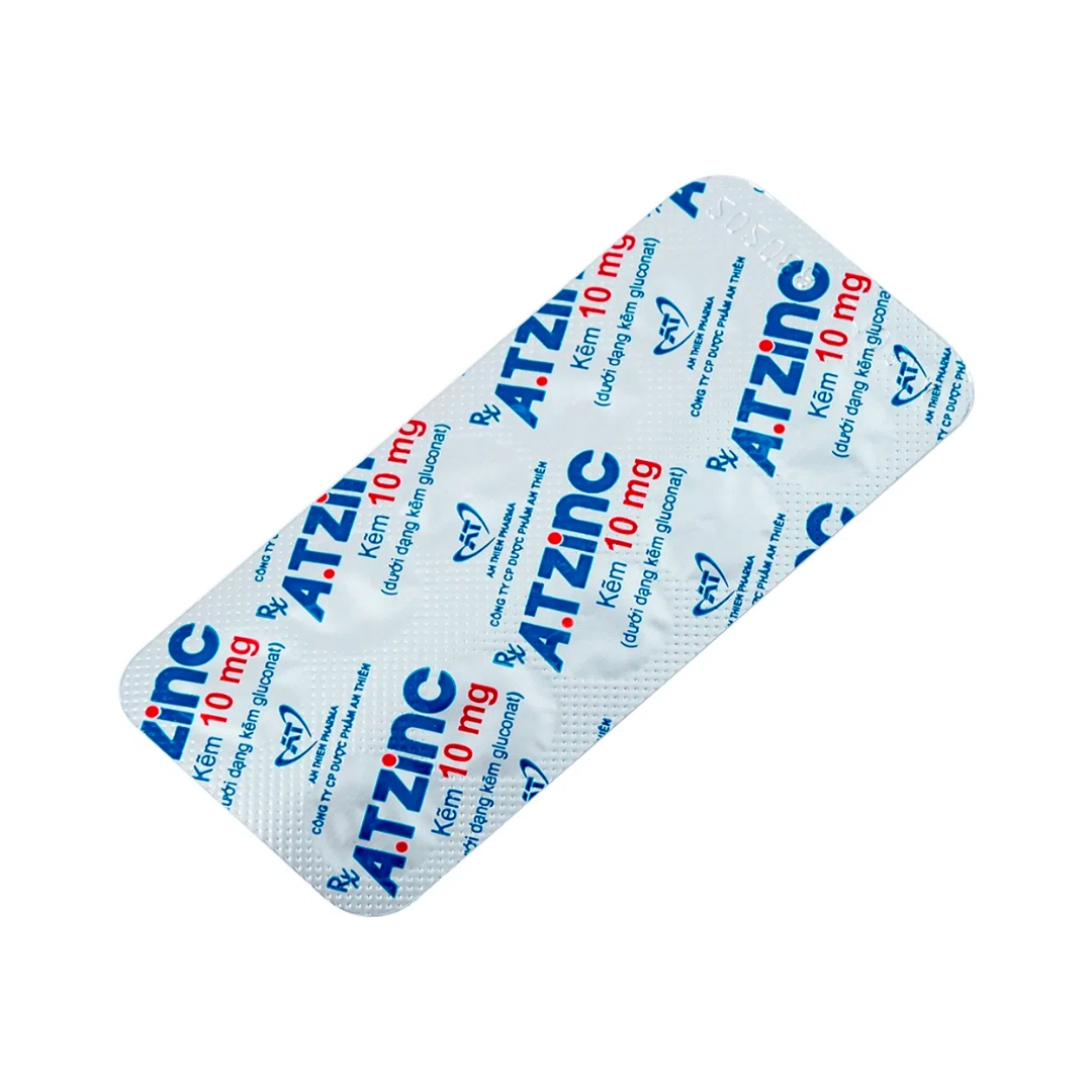 Thuốc A.T ZinC 10mg An Thiên - Bù nước và điện giải - Pharmart.vn