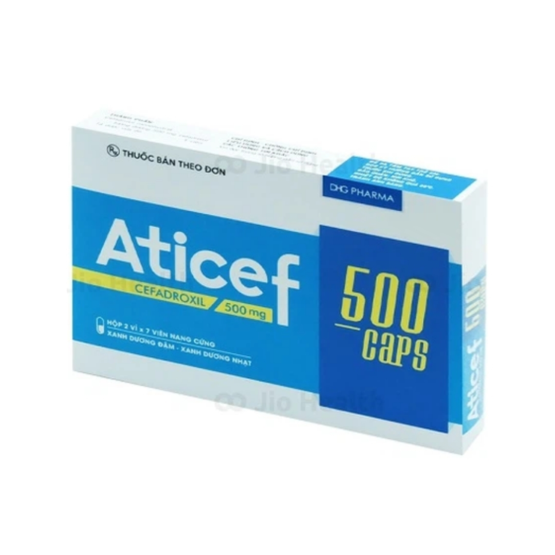 Thuốc Aticef (500mg) - Điều trị nhiễm khuẩn từ nhẹ đến vừa - Pharmart.vn