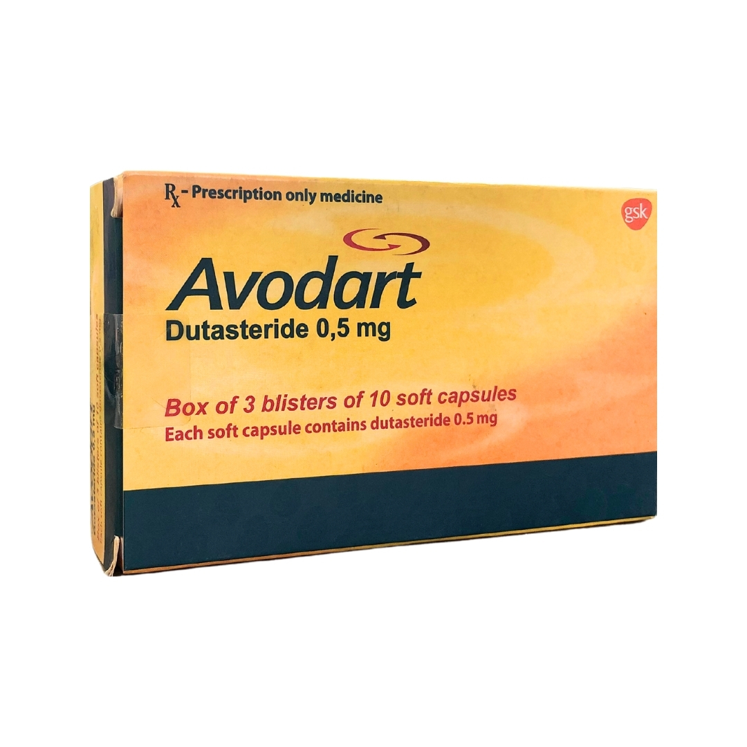 Thuốc Avodart (0.5mg) - Điều trị phì đại tiền liệt tuyến - Pharmart.vn