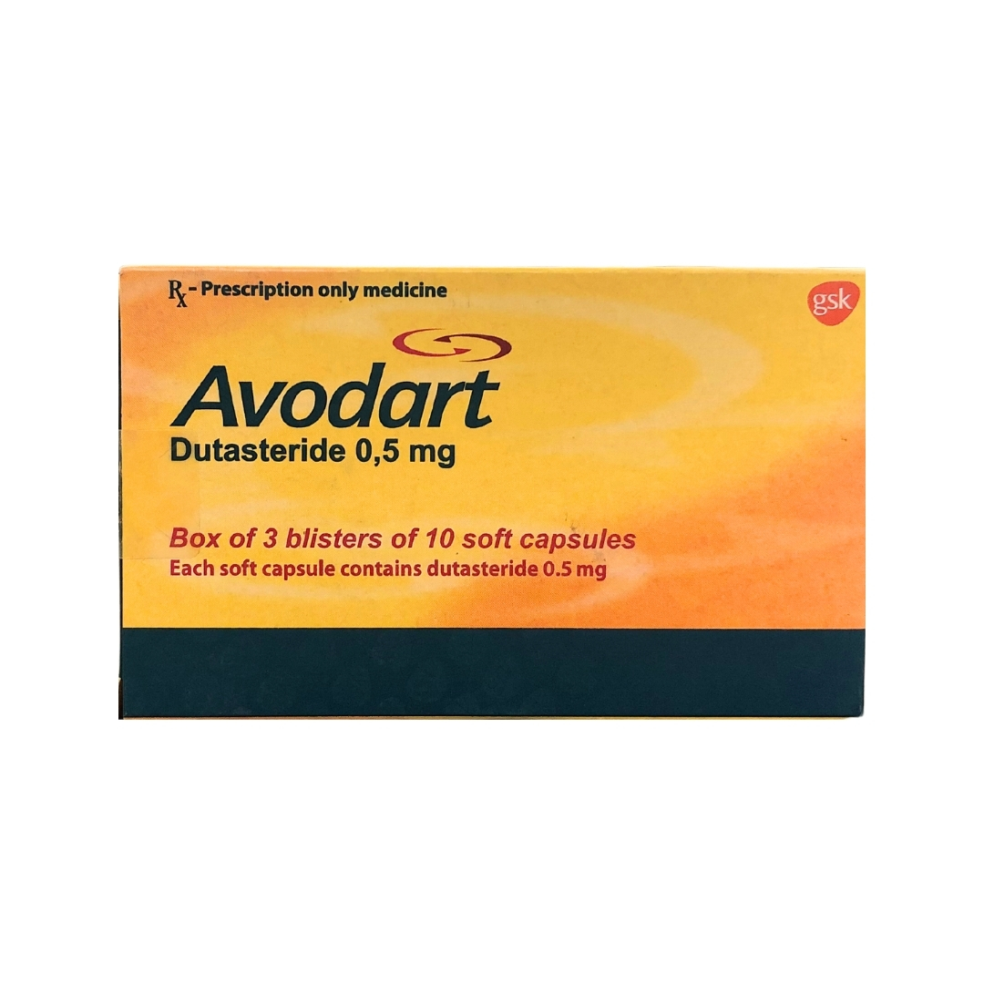 Thuốc Avodart (0.5mg) - Điều trị phì đại tiền liệt tuyến - Pharmart.vn