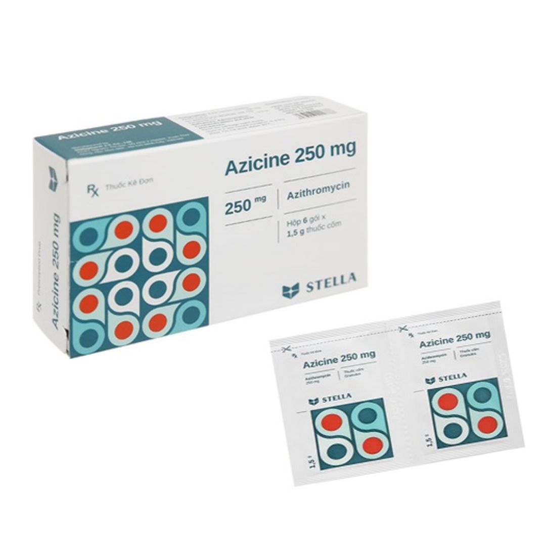 Thuốc cốm Azicine (250mg) - Điều trị nhiễm khuẩn - Pharmart.vn