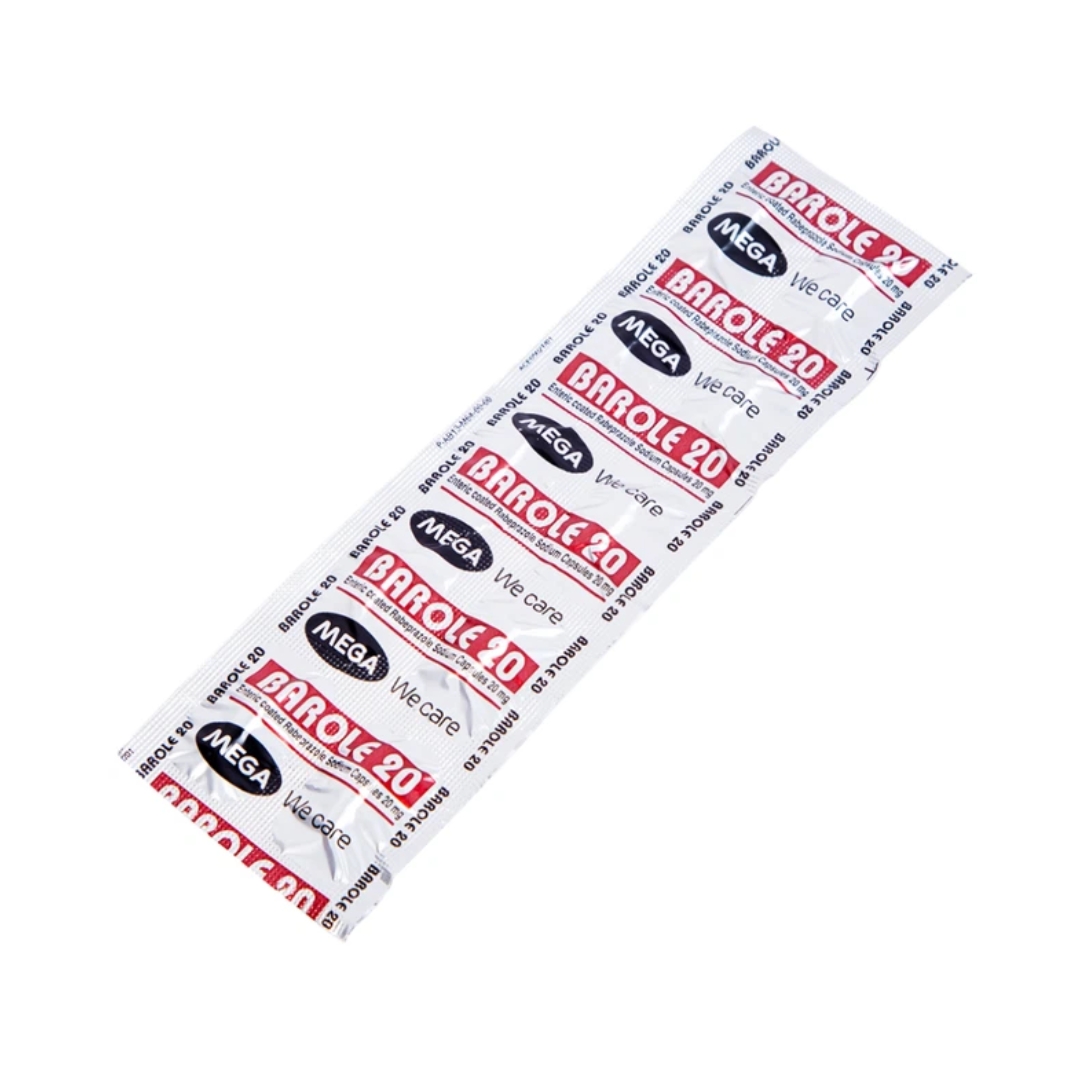 Barole 20 - Điều trị viêm loét, trào ngược dạ dày, tá tràng - Pharmart.vn