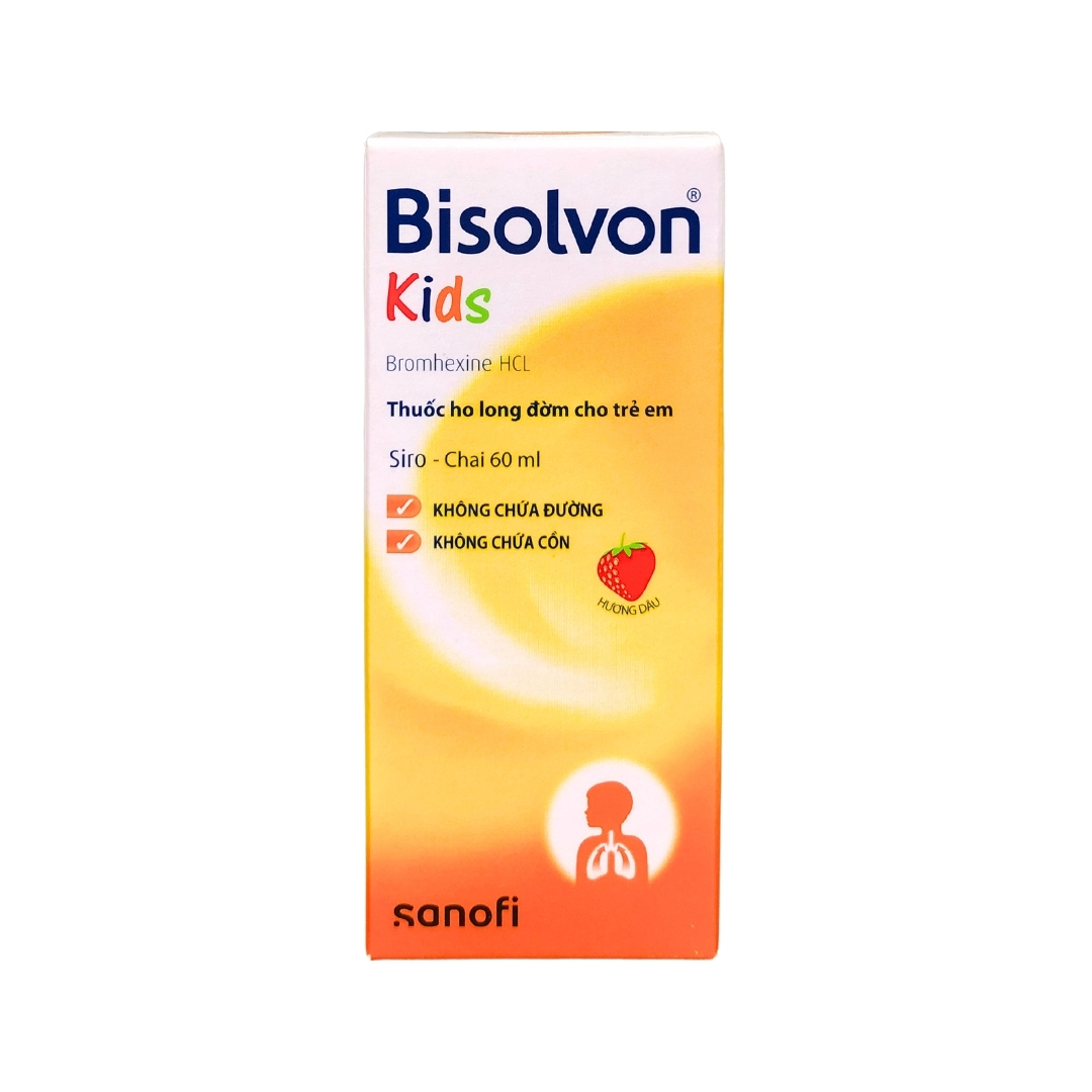 Thuốc Bisolvon kids - Hỗ trợ loãng đờm 60ml - Pharmart.vn