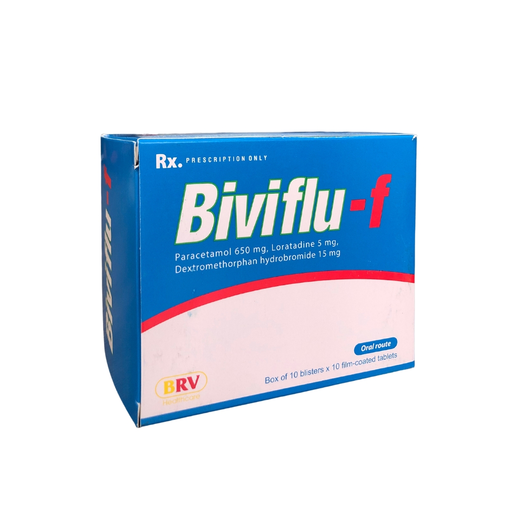 Thuốc Biviflu-f - Điều trị triệu chứng cảm cúm - Pharmart.vn