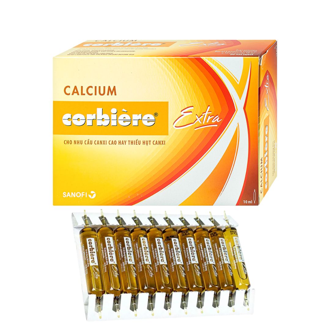 Thuốc Canxi corbiere extra 10ml Sanofi - Pharmart.vn