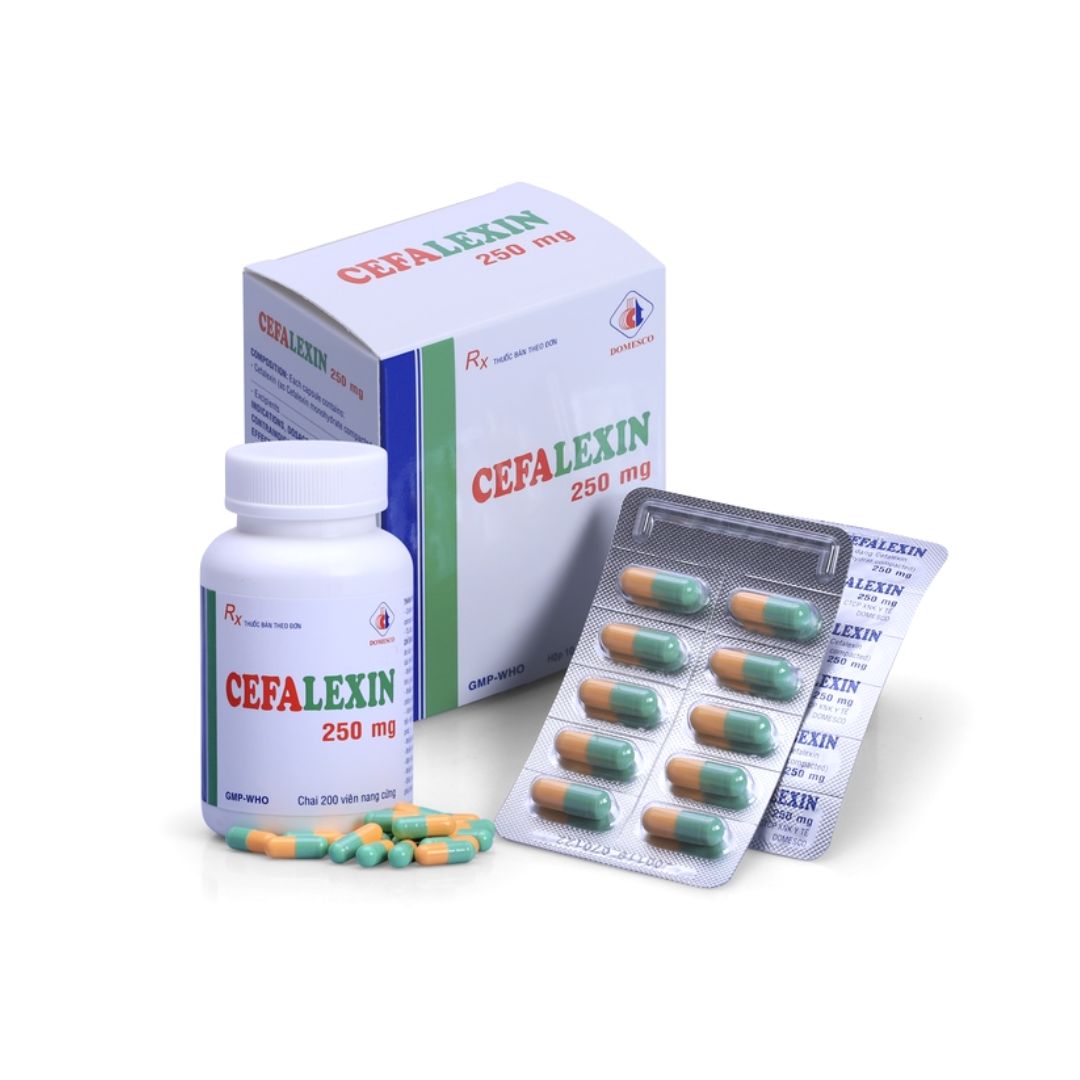 Cefalexin 250mg Domesco điều trị nhiễm khuẩn - Pharmart.vn