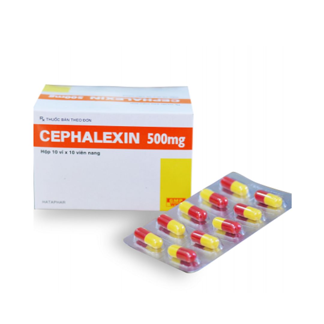 Cephalexin 500mg Hataphar - Pharmart.vn