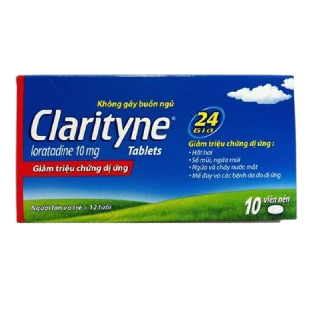 Thuốc Clarityne 10 mg Hộp 1 vỉ x 10 viên - Pharmart.vn