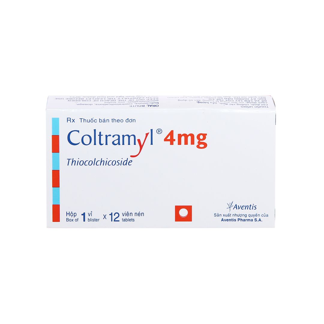 Thuốc Coltramyl 4mg - Điều trị đau do cứng cơ - Pharmart.vn