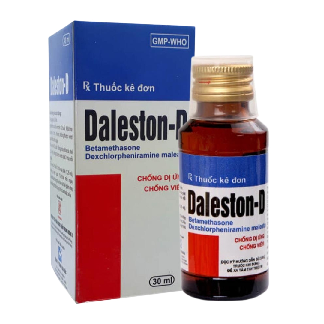 Thuốc Daleston-D 75ml - Điều trị dị ứng và viêm phế quản - Pharmart.vn