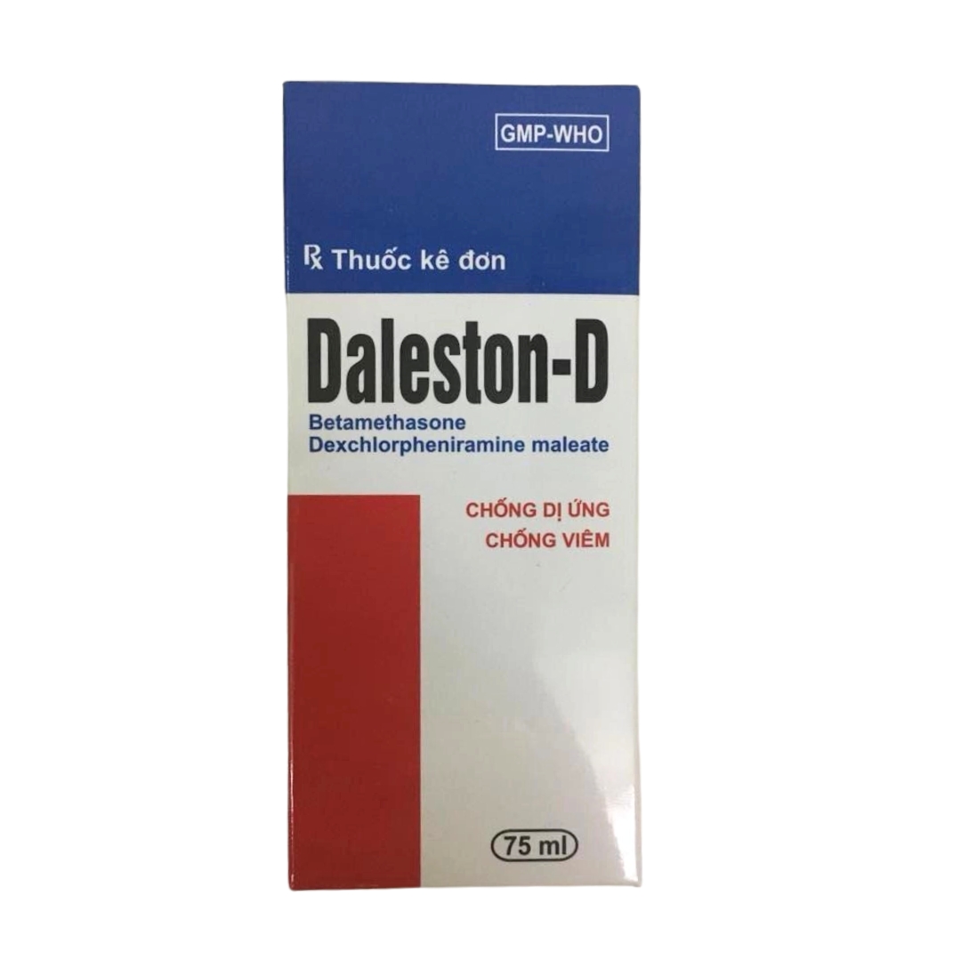 Thuốc Daleston-D 75ml - Điều trị dị ứng và viêm phế quản - Pharmart.vn