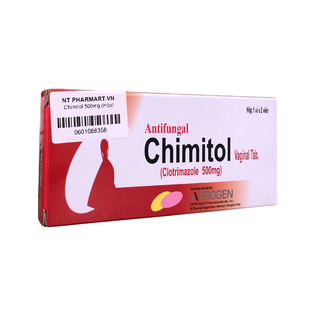 Thuốc đặt Chimitol trị viêm - Pharmart.vn