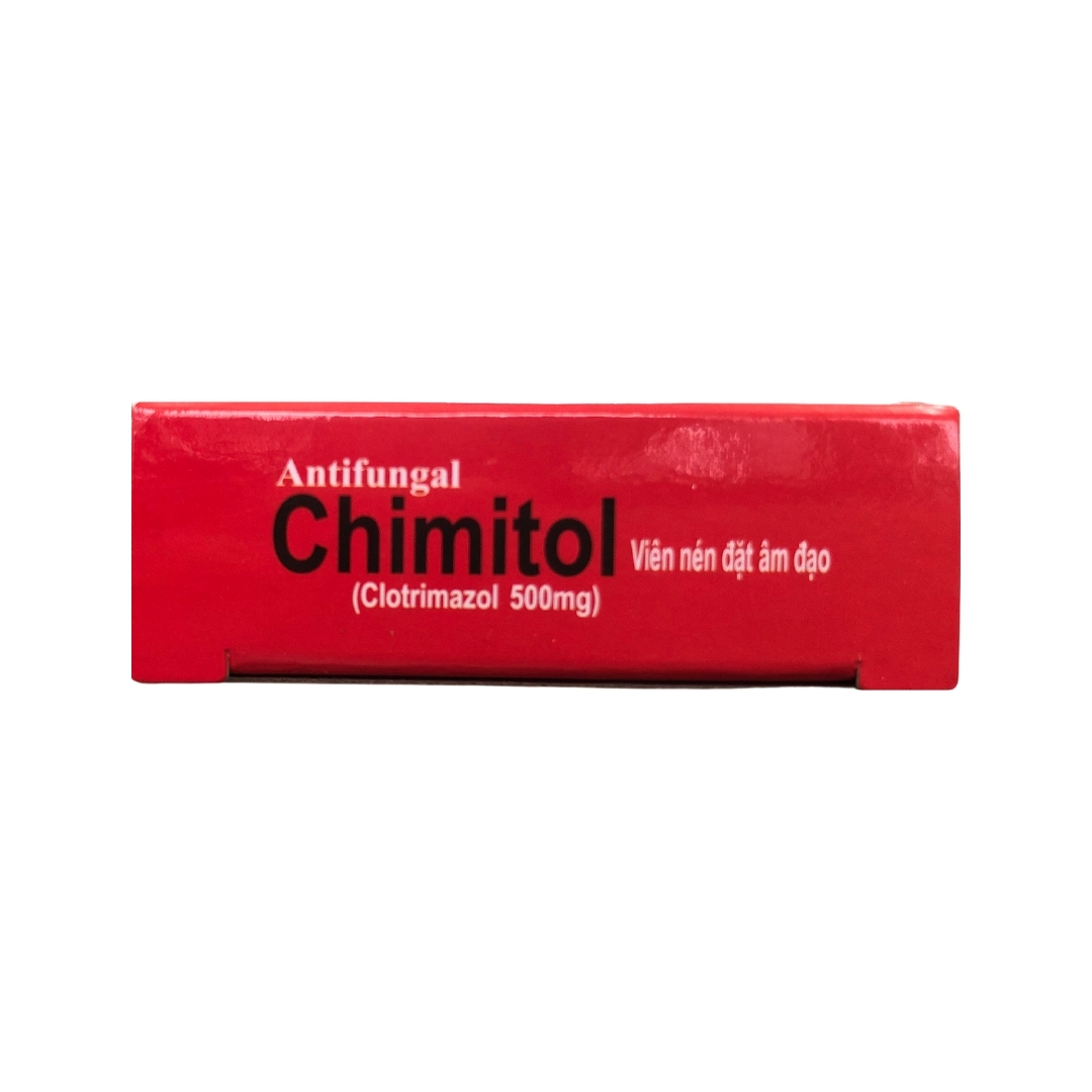 Thuốc đặt Chimitol Vaginal Tab (500mg) - Trị viêm âm đạo - Pharmart.vn