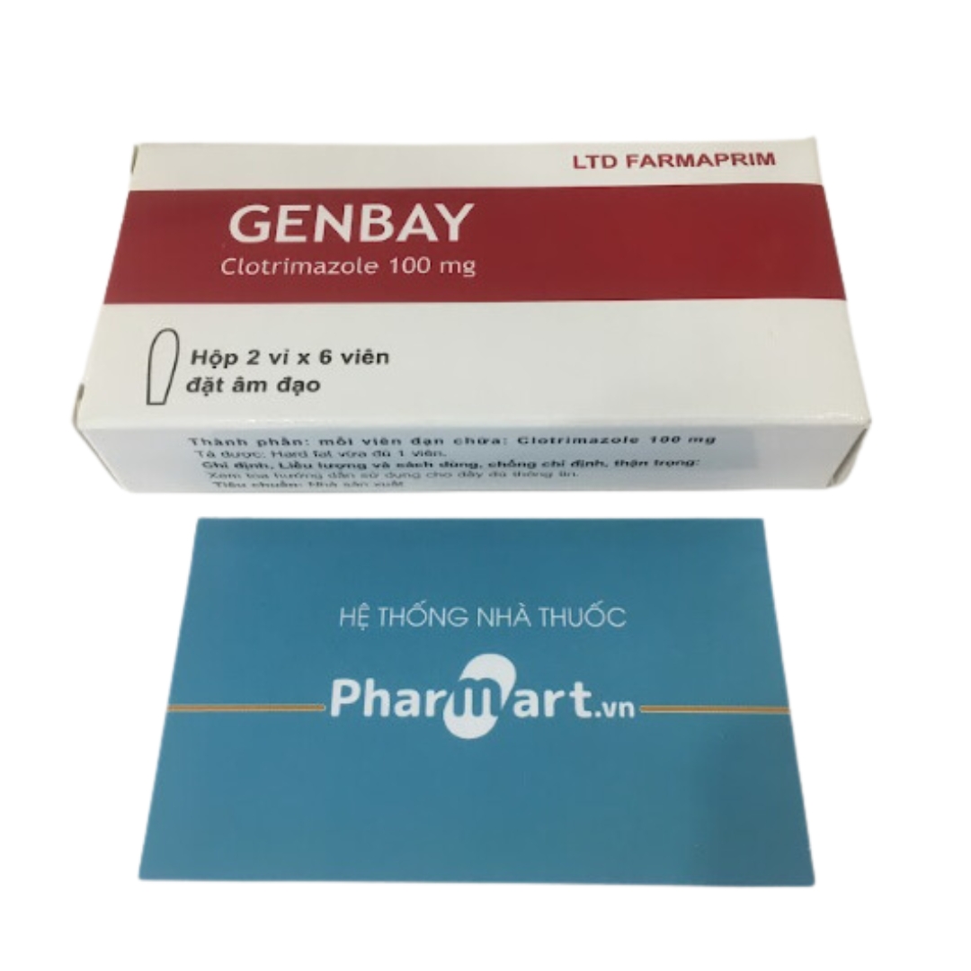 Thuốc đặt Genbay - Pharmart.vn