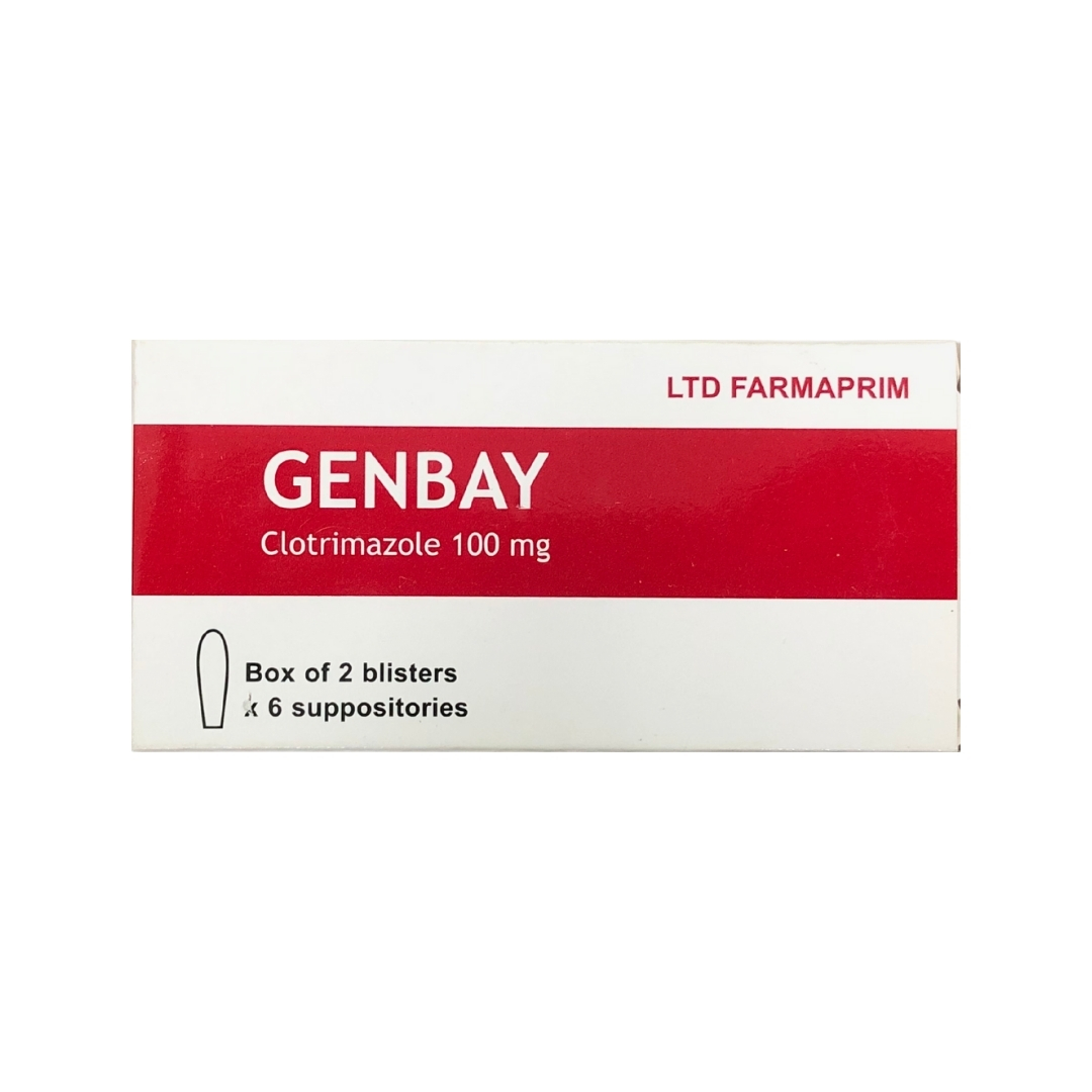 Thuốc đặt Genbay (100mg) - Điều trị nấm âm đạo - Pharmart.vn